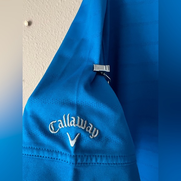 Callaway | Shirts | Callaway Optidri Mens Golf Polo Shirt Teal Marathon ...